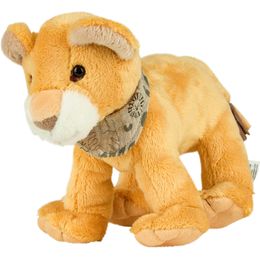 Sterntaler Kinder Kuscheltier "Löwe Leo M", gelb, Baumwolle, Polyester, H:18cm, Plüschfiguren