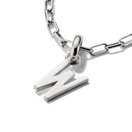 Thomas Sabo Damen Charm Buchstabe "Charm Alphabet/Buchstabe - Connect", W, silber, Silber 925 (recycelt), Charms