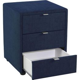 Jockenh&ouml;fer Nachtkonsole, H:53cm T:45cm, blau, JOCKENH&Ouml;FER GRUPPE, Sideboards, "Lore"