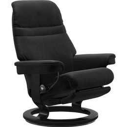 Relaxsessel stressless, B:79cm H:103cm T:78cm, schwarz, Leder BATICK: BATICK ist ein leicht korrigiertes, durchgef&auml;rbtes und genarbtes M&ouml;belleder,