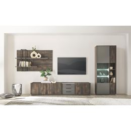 Schrank-Set Inosign, braun, Kastenmöbel-Sets, "LARGO", mit Soft-Close-Funktion