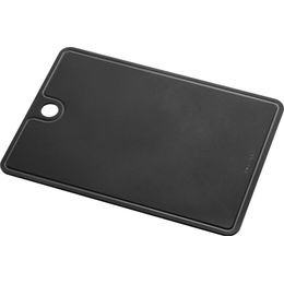 Zwilling Schneidebrett "praktisch Brett für jeden Tag", B/H/L: 21cm x 0,3cm x 30cm, schwarz, Schneidebretter, mit Auffangrille, spülmaschinengeeignet
