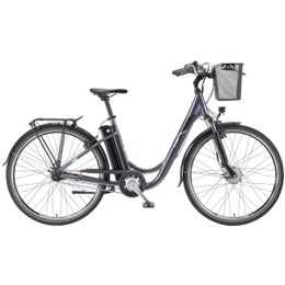 Telefunken E-Bike "Multitalent RC840", 48cm, 28 Zoll (71,12cm), grau, Elektrofahrräder, Pedelec, Elektrofahrrad für Damen u. Herren