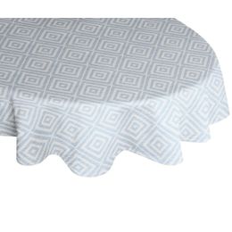 Tischdecke WIRTH, B:190cm L:130cm, blau, Baumwolle, Polyester, Tischdecken, "Telfort"