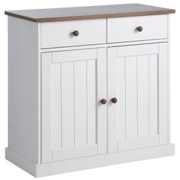 Kommode Inter Link, B:90cm H:86cm T:45cm, weiß, Schlafzimmer, Sideboards, Breite 90 cm