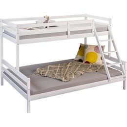 Etagenbett Inter Link, B:148cm H:144cm L:209cm, weiß, Kinderzimmer, Etagenbetten