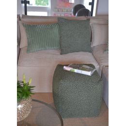 HOCK Dekokissen H.O.C.K., B:60cm H:10cm L:60cmlindgr&uuml;n, unifarben, Obermaterial: 100% Polyester. F&uuml;llung: 100% Polyester,