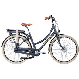 Tretwerk E-Bike "Aurora", 50cm, 28 Zoll (71,12cm), schwarz, Elektrofahrräder