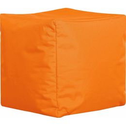 Sitzsack SITTING POINT, orange, Kinderzimmer, Sitzs&auml;cke, "Cube SCUBA"