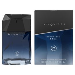 Bugatti Herren Eau de Toilette "Bugatti unlimited blue for him EdT 100ml", 100mltransparent, Parfüms