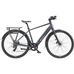 Telefunken E-Bike "UH210 Herren", 48cm, 28 Zoll (71,12cm), grau, Elektrofahrräder, Pedelec, Elektrofahrrad für Herren, Urbanbike
