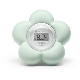 Philips Avent Baby Badethermometer "SCH480/00", gr&uuml;n, Kunststoff, Temperaturmessger&auml;te, digitales Bad- und Raumthermometer