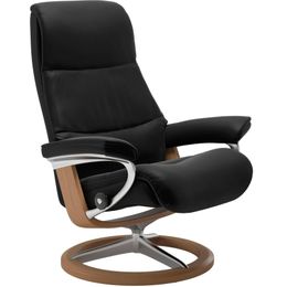 stressless "View" mit Signature Base, Gr&ouml;&szlig;e S,Gestell Eiche