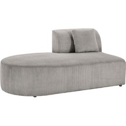 Sofa-Eckelement OTTO HOME, B:182cm H:84cm T:100cm, grau, Cord (100% Polyester);Filzoptik (100% Polyester), Polsterelemente, "Alesund", als