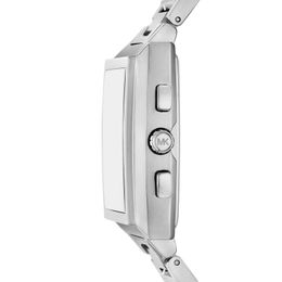 Michael Kors Herren Chronograph "RHYS", silber, Armbanduhren, Quarzuhr, Armbanduhr, Herrenuhr, Edelstahlarmband, analog, Tag