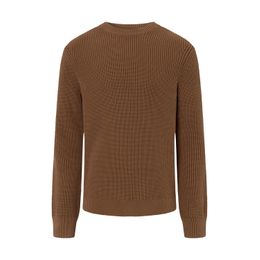 JOOP! JOOP JEANS Herren Strickpullover "Haro"rust, copper, Gr. L, clean, unifarben, Strick, Obermaterial: 100% Baumwolle, Pullover