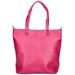 Caprice Damen Shopper "Caprice Taschen Nappaleder"pink, Leder, Taschen
