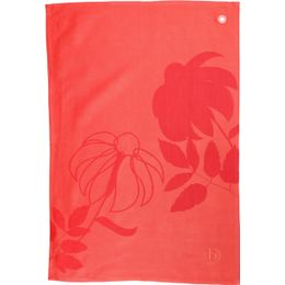 Geschirrtuch Bugatti, B:50cm L:70cm, rot, 100% Baumwolle, Geschirrt&uuml;cher, "Zip & Surprise - Jacquard"