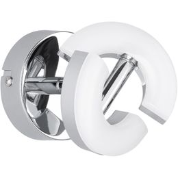Fischer und Honsel LED Deckenleuchte "Donut", 1, Ø 9cm, grau, FISCHER & HONSEL, Wohnzimmer, Leuchten