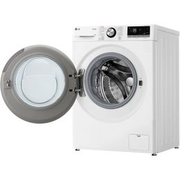 LG Waschmaschine "F6WR7012", B:60cm H:85cm T:57cm, wei&szlig;, Waschmaschinen, Steam Funktion