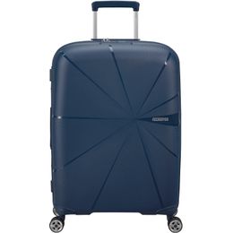 Hartschalen-Trolley "STARVIBE, in verschiedenen Farben und Größen", American Tourister, blau, Polypropylen, unifarben, Koffer, Handgepäck-Koffer