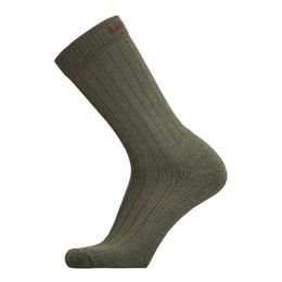 UphillSport Damen Socken "KALDO", Gr. 35, grün, 64% Wolle, 36% Polyamid, unifarben, Socken, mit wärmender Merinowolle