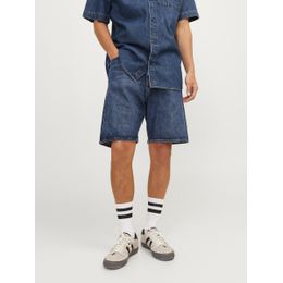 Jack & Jones JACK & JONES Herren Shorts "JJICHRIS JJCOOPER SHORTS SBD 920 SN", blau, Basic, Gr. M, unifarben, Denim/Jeans, Obermaterial: 100% Baumwolle, Hosen