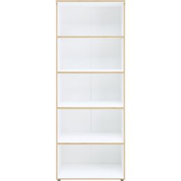 Aktenschrank Innostyle, B:75cm H:197cm T:38cm, weiß, Holzwerkstoff, Büro, Schränke, "Memphis Aktenregal, 75x197x38cm (B/H/T)"