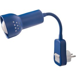 Näve NÄVE Steckdosenleuchte "Clip", L:40cm, blau, Leuchten
