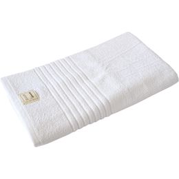 Badetuch Dyckhoff, B:70cm L:200cm, weiß, Frottier, Obermaterial: 100% Baumwolle, Handtücher, "Nature"