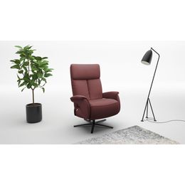Sit & More TV-Sessel SIT & MORE, B:86cm H:115cm T:86cm, rot, Sessel, "Triple Seven Xtra large, bis 200kg belastbar, mit Herz-Waage Funktion", inkl. Kopfteil- &