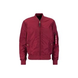 Herren Bomberjacke "MA-1 TT Light", rot, Gr. XS, Alpha Industries, Obermaterial: 100% Nylon, Futter: 100% Nylon, Jacken