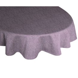 Tischdecke WIRTH, B:190cm L:130cm, lila, Baumwolle, Polyester, Tischdecken, "Torbole"