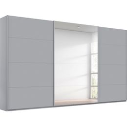 Schwebet&uuml;renschrank Rauch, B:360cm H:229cm T:62cm, grau, Holzwerkstoff, Schr&auml;nke, "Kleiderschrank Schrank Garderobe TOPSELLER OTELI inkl.