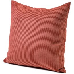 G&ouml;zze Dekokissen G&Ouml;ZZE, B:60cm H:10cm L:60cm, rot, Polyester, Dekokissen_Sitzkissen_Kissenh&uuml;llen, "Capri Cord"