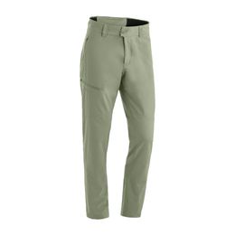 Maier Sports Herren Outdoorhose "Nil Loop", gr&uuml;n, Gr. 50, 55% Polyester, 45% Polyester (recycelt), Hosen, Herren Wanderhose, atmungsaktive