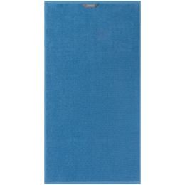 Handt&uuml;cher Egeria, B:50cm L:100cm, blau, Frottier, Obermaterial: 100% Baumwolle, Badezimmer, Handt&uuml;cher, "BOSTON", neues Uni Programm, aus 100%