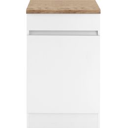 Sp&uuml;lenschrank Optifit, B:50cm H:88cm T:60cm, grau, K&uuml;che, Schr&auml;nke, "Roth", Breite 50 cm