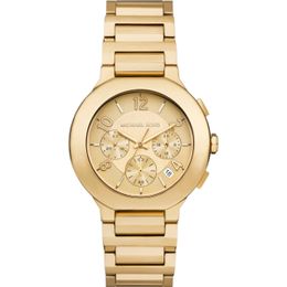 Michael Kors Damen Chronograph "GRAMERCY", gold, Armbanduhren, Quarzuhr, Armbanduhr, Damenuhr, Edelstahlarmband, analog, Tag