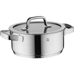 WMF Bratentopf "Compact Cuisine", 2,5 l + Ø 20cm + Höhe 13,5cmedelstahl, Töpfe, wärmeduzierende Hohlgriffe, Innenskalierung, Schüttrand