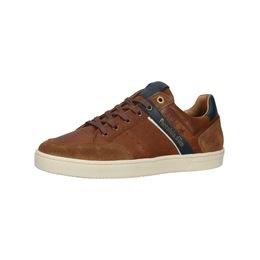 Pantofola d'Oro PANTOFOLA D ́ORO Herren Sneaker "Pantofola d'Oro Sneaker Leder", Gr. 41, braun, Leder, Schuhe