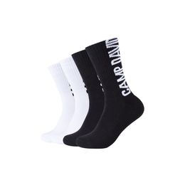 CAMP DAVID Herren Socken "cushioned", Gr. 39, weiß, Baumwollmischung, Socken, mit elastischem Bund