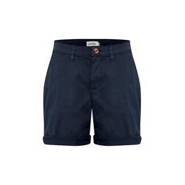 oxmo Damen Shorts "Shorts OXCharline", blau, Gr. 38, Obermaterial: 98% Baumwolle CO. 2% Elasthan EL., Hosen