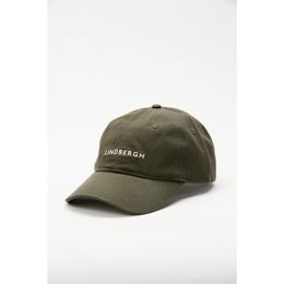 LINDBERGH Herren Baseball Cap "LINDBERGH Cap", gr&uuml;n, Baumwolle, Caps