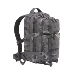 Rucksack Brandit "Brandit Herren Medium US Cooper Backpack", Gr. onesize, grau camo, Polyester, Rucksäcke