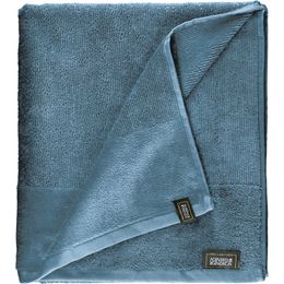 Sch&ouml;ner Wohnen Kollektion Badetuch, B:100cm L:150cm, blau, SCH&Ouml;NER WOHNEN-KOLLEKTION, Frottee, Obermaterial: 100% Baumwolle, Handt&uuml;cher, "Sense", mit Velourborte,