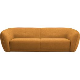Sit & More Big-Sofa SIT & MORE, B:290cm H:86cm T:121cm, gelb, 100% Polyester, Sofas, "Neapel"