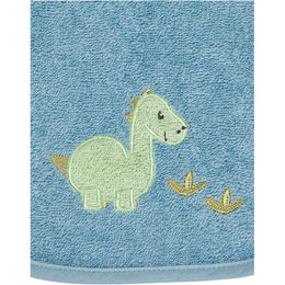 Sterntaler Baby L&auml;tzchen "Dino Rexi, blau", blau, Baumwolle, L&auml;tzchen