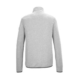 Killtec Herren Strickjacke "KOS 91 MN FLX JCKT", silber, Gr. XXXL, Oberstoff: Oberseite: 100% Polyester, R&uuml;ckseite: 100% Polyester, Futter: 100%