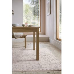 Teppich FLAIR RUGS, B:115cm H:4mm L:170cm, beige, Kunstfaser, Wohnzimmer, Teppiche, "Teo", Waschbarer Traditioneller Teppich